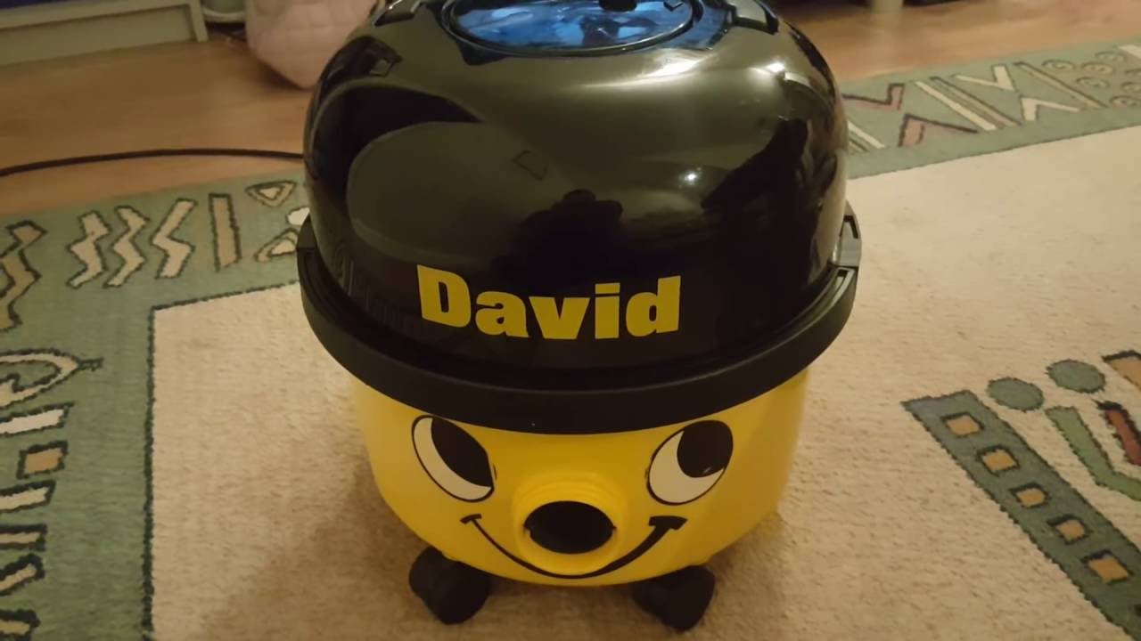 Numatic rare yellow david dvr200 1992 - YouTube
