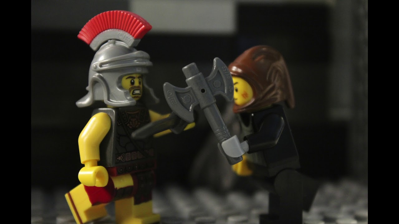 Lego "The Roman Soldier" (Stop Motion) - YouTube