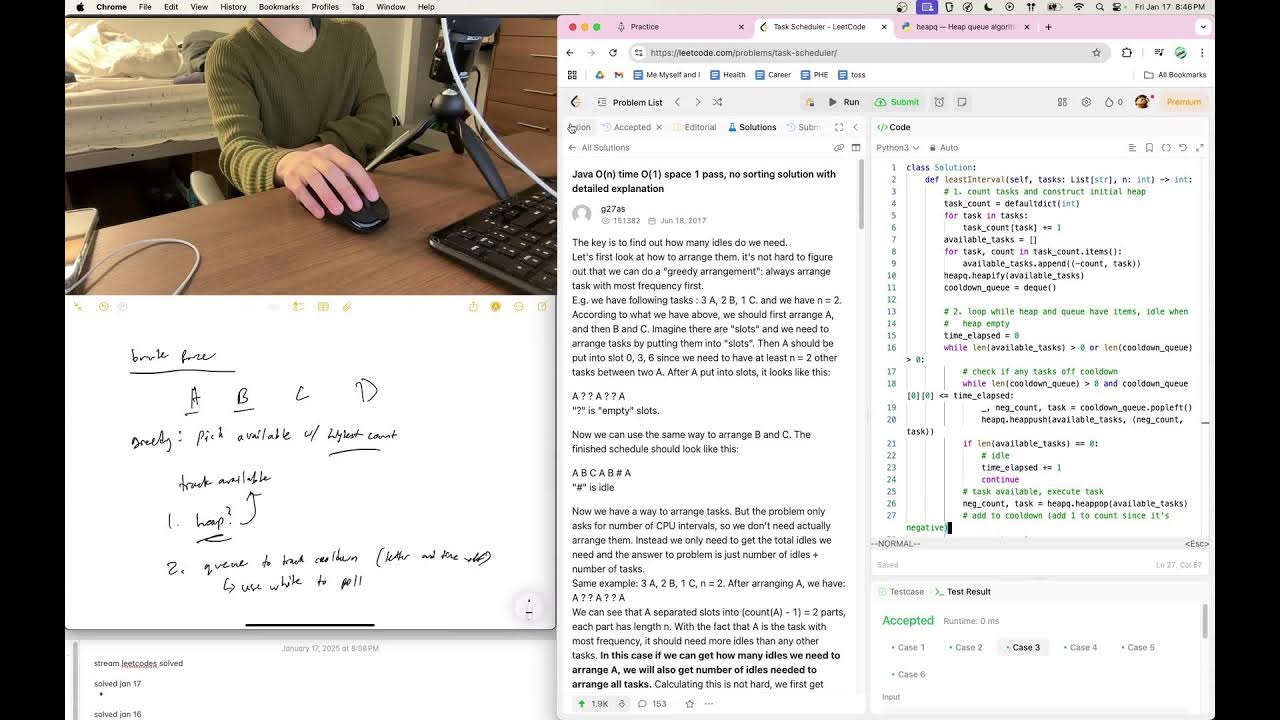 leetcode + chill, come say hi! :) - YouTube