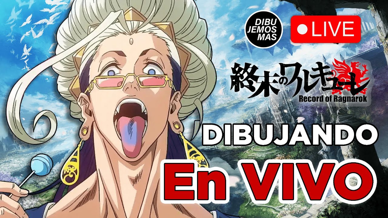 COMO DIBUJAR A BUDA | Record Of RAGNAROK | EN VIVO - YouTube