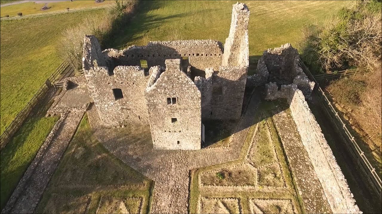 Tully Castle In Co. Fermanagh - Phantom 3 Advanced - YouTube