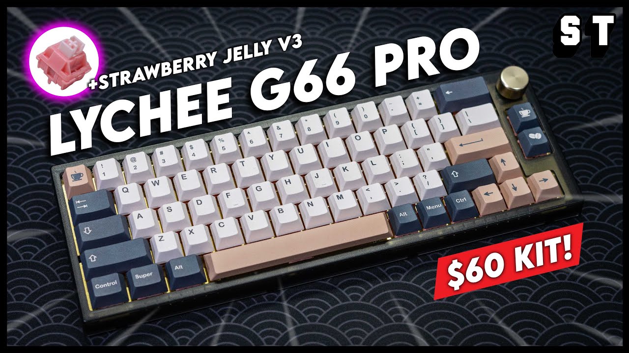 Lychee G66 Pro/ Matthew MK66/ Dukharo VN66 Keyboard Kit Build ...