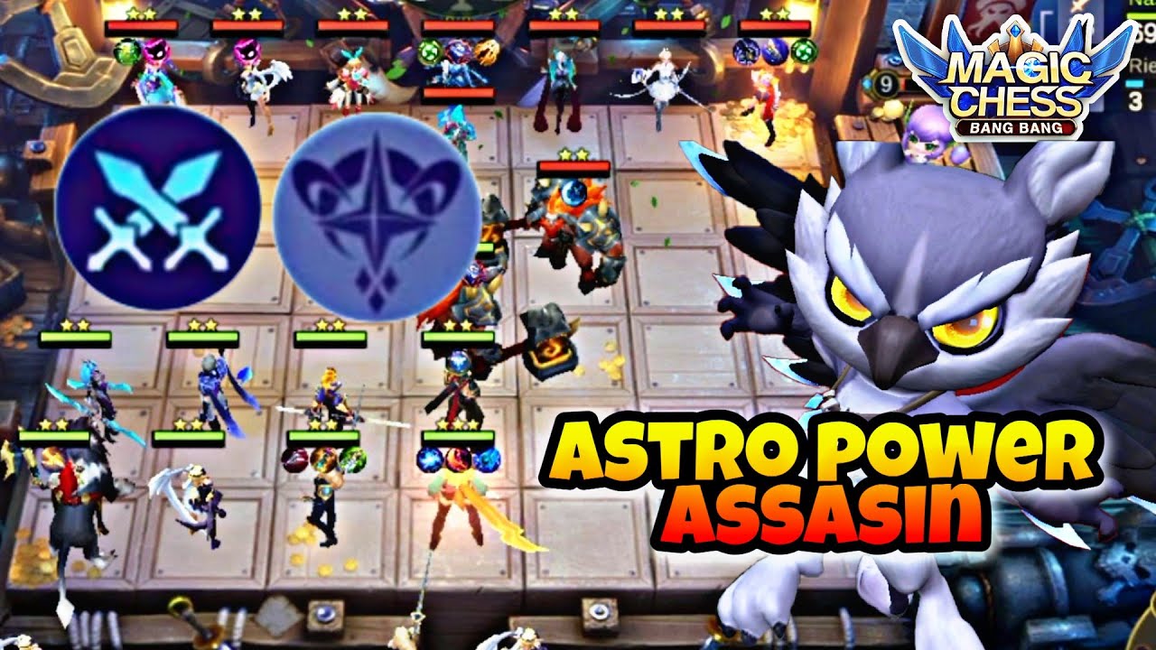 KOMBO ASTRO POWER x ASSASIN - Magic Chess - YouTube