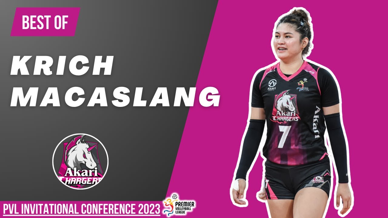 KRICH MACASLANG | PVL INVITATIONAL CONFERENCE 2023 | HIGHLIGHTS - YouTube