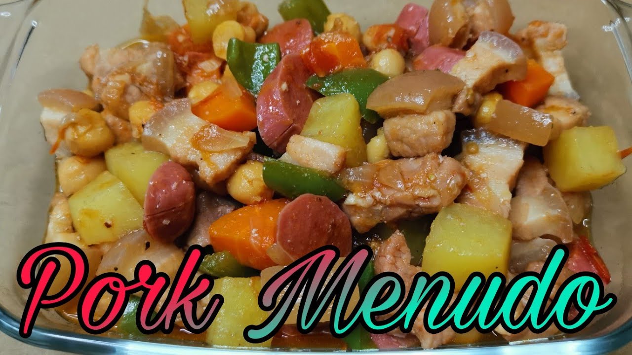 Pork Menudo / Menudong Baboy / ala jake recipe / Shashi Salamat - YouTube
