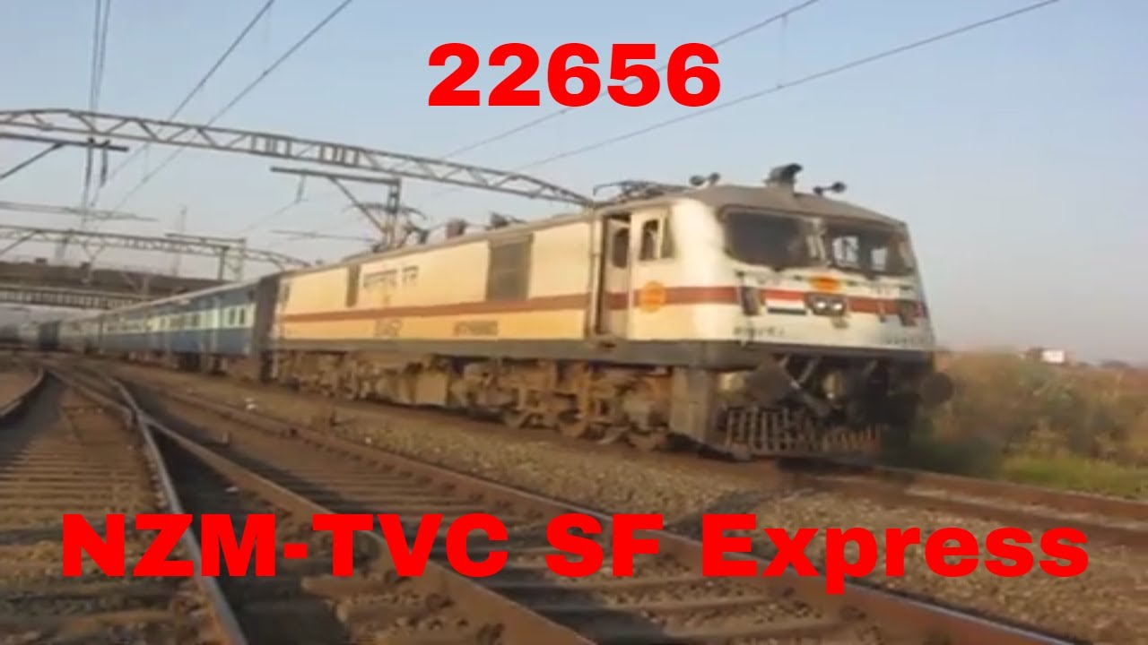Route Diverted 22656/Hazrat Nizamuddin-TVC SF Express (via Alappuzha ...