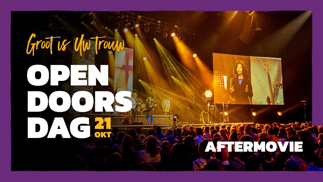 AFTERMOVIE | Open Doors-dag 2023 - 'Groot is Uw trouw' - YouTube