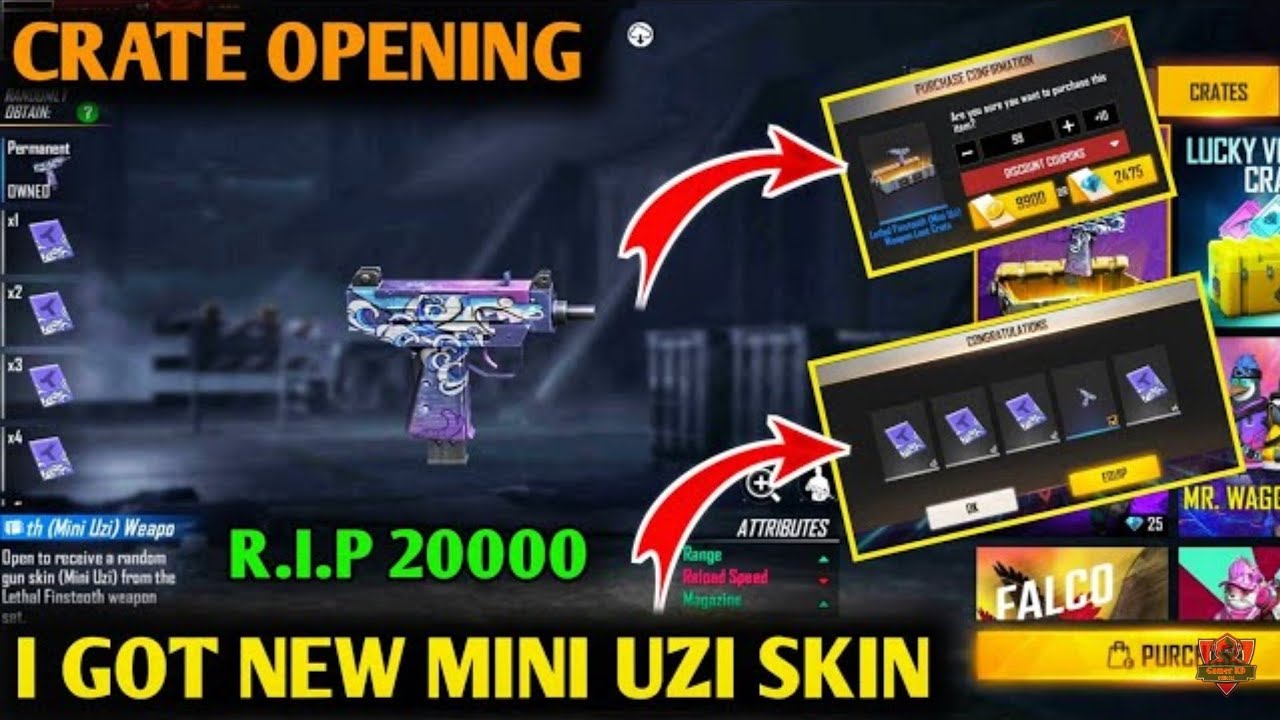 NEW UZI GAME PLAY || GARENA FREE FIRE LOVER || PLEASE LIKE SUBSCRIBE ...