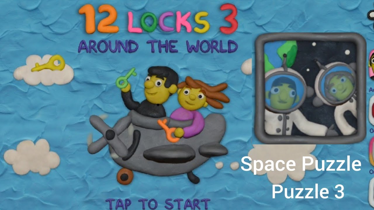 12 Locks III - Space Puzzle | Puzzle 3 Walkthrough | 12 Locks Around ...