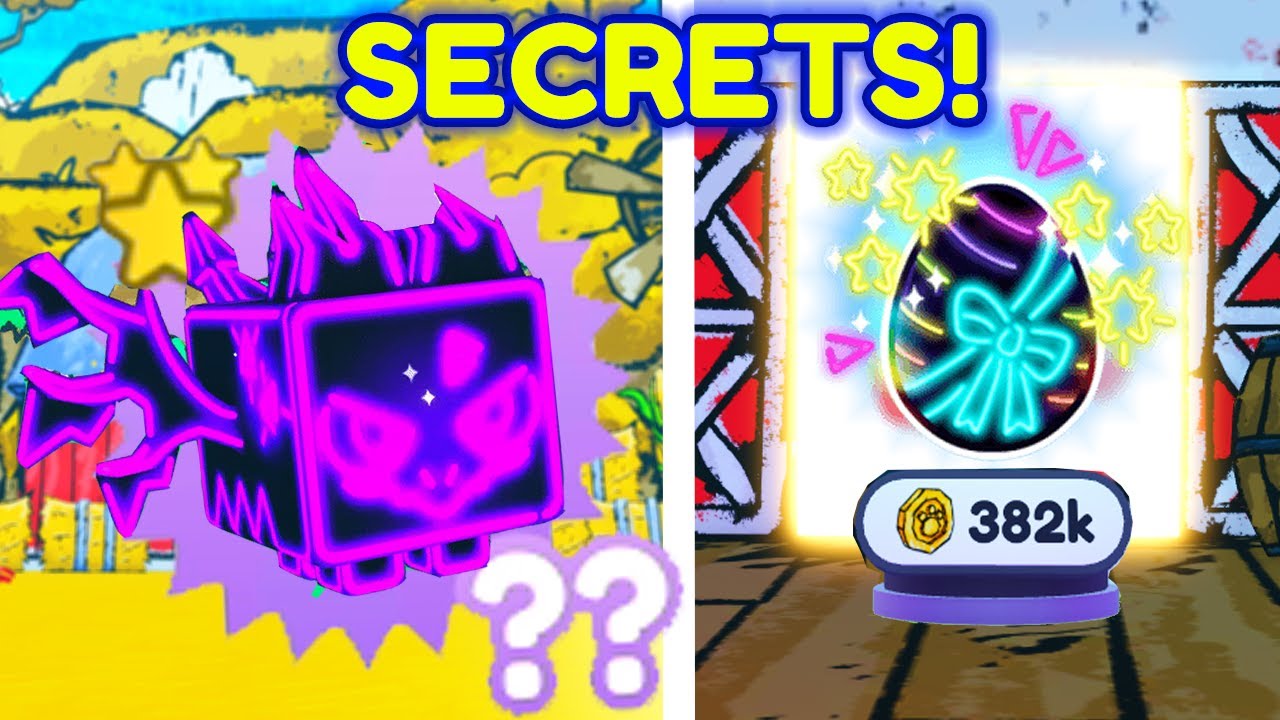 DISCOVERING ALL NEW SECRETS in NEON UPDATE of Pet Simulator X! (Secret ...