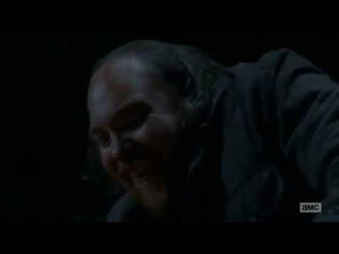 Rick Grimes Bites off Neck Reversed - YouTube