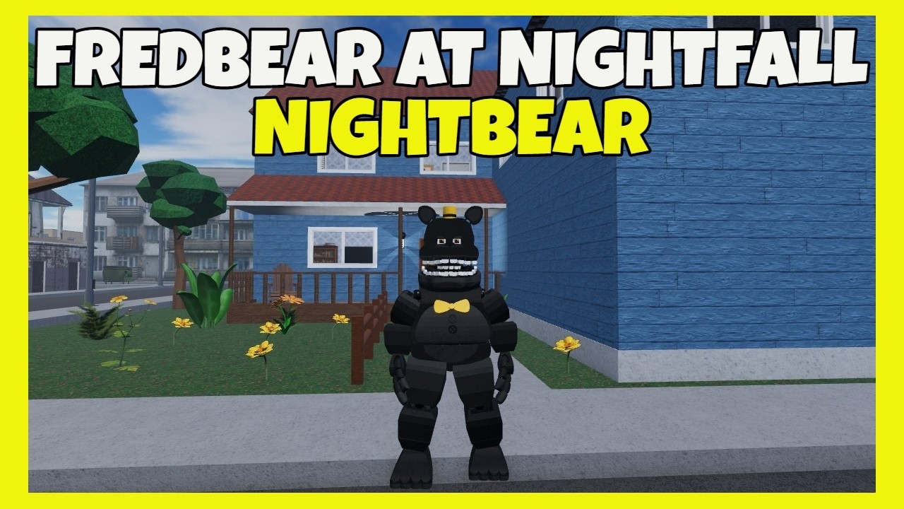 How to get FREDBEAR AT NIGHTFALL Badge in FNAF 4 MULTIVERSE RP Roblox ...