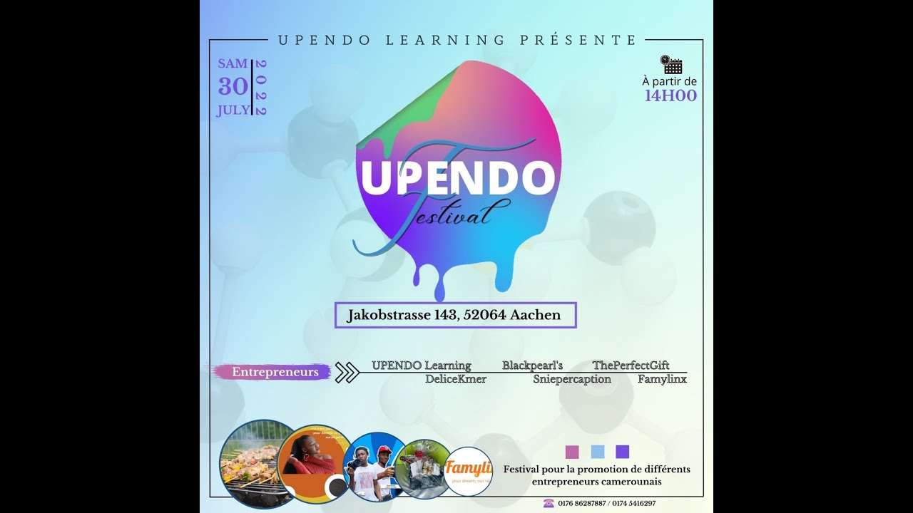 UPENDO Festival: Présantation - YouTube