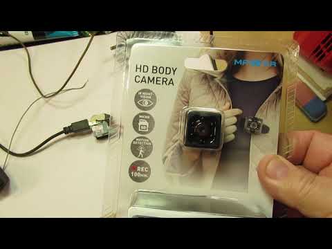 Maxxter Bodycam ACT-BCAM-01 test (part 1) how to make its illogic work in some way demo & schematic