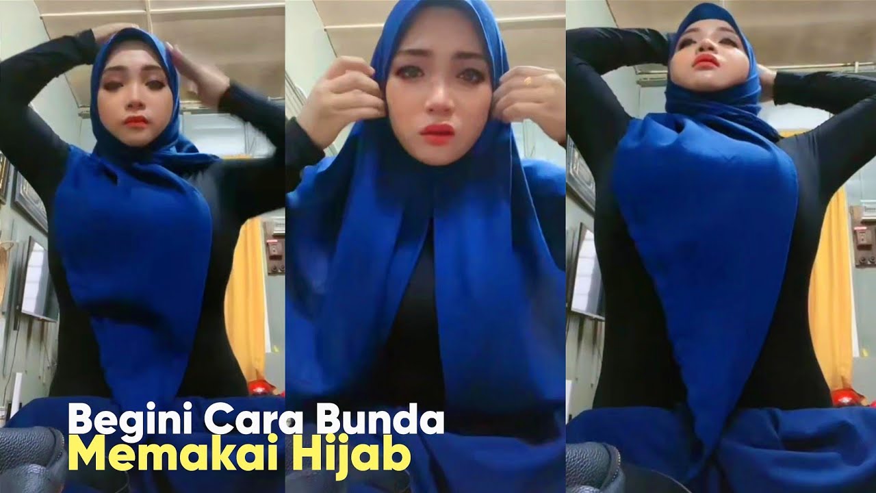 Cara Bunda Memakai Hijab Sebelum Kerja | Beauty Hijab Style Recommend ...