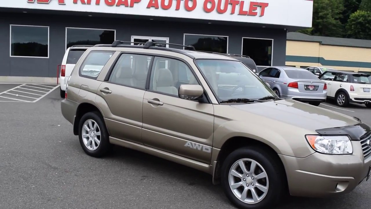 2008 Subaru Forester for sale in Bremerton, WA - YouTube