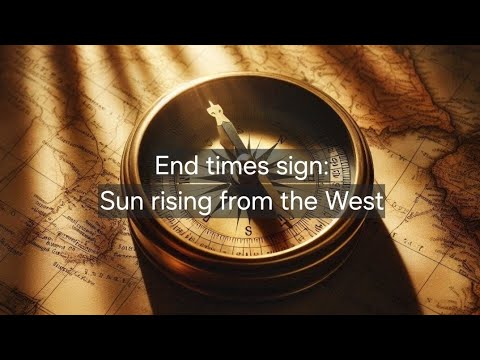End times sign: Sun rising from the West - YouTube