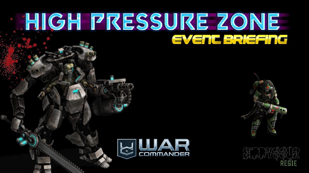 War Commander - Operation: High Pressure Zone - Event Briefing. - YouTube