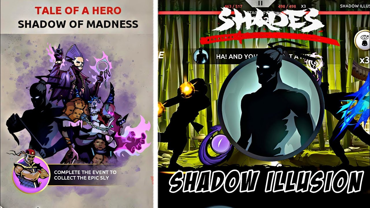 Shades: Shadow Fight Roguelike || "Tale of a Hero Event" Chapter 2 ...