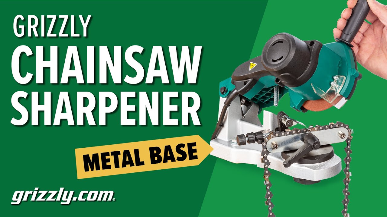 Grizzly Electric Chainsaw Sharpener - YouTube