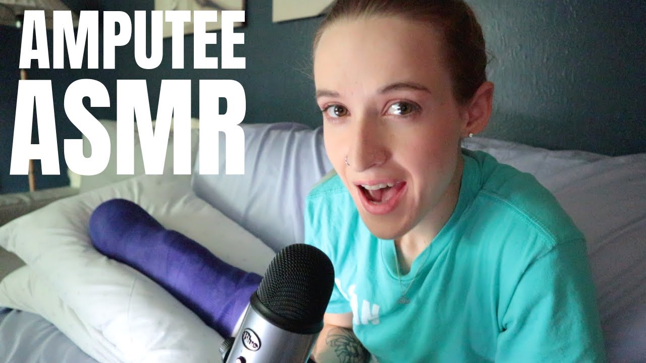AMPUTEE ASMR - Leg Cast - YouTube