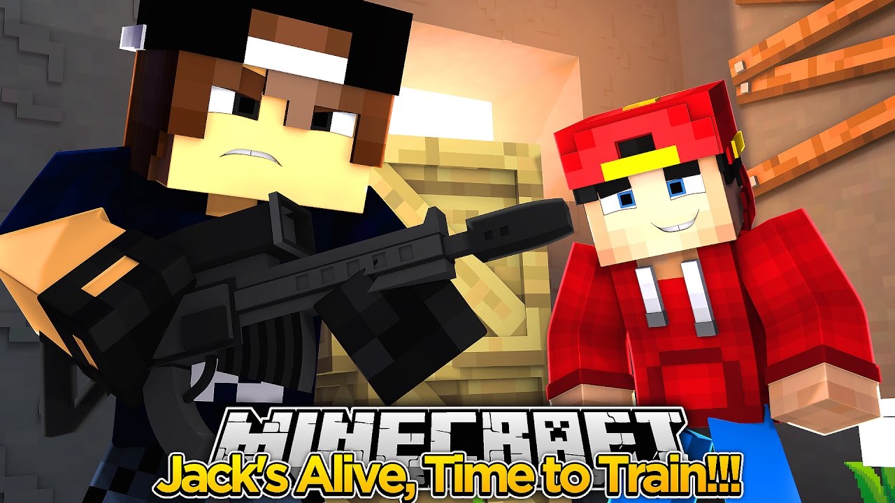 Minecraft Adventure - JACK IS ALIVE & READY TO TRAIN!! - YouTube