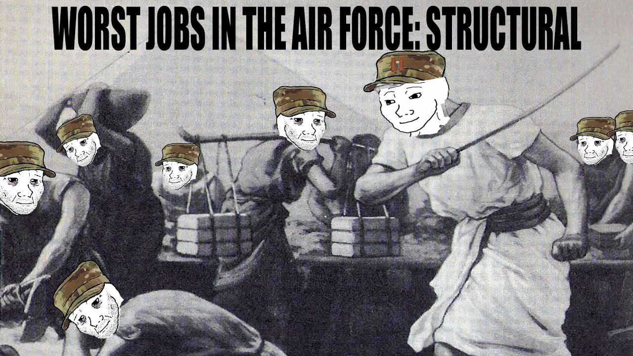 Worst Jobs in the Air Force: Structural (3E3X1) - YouTube