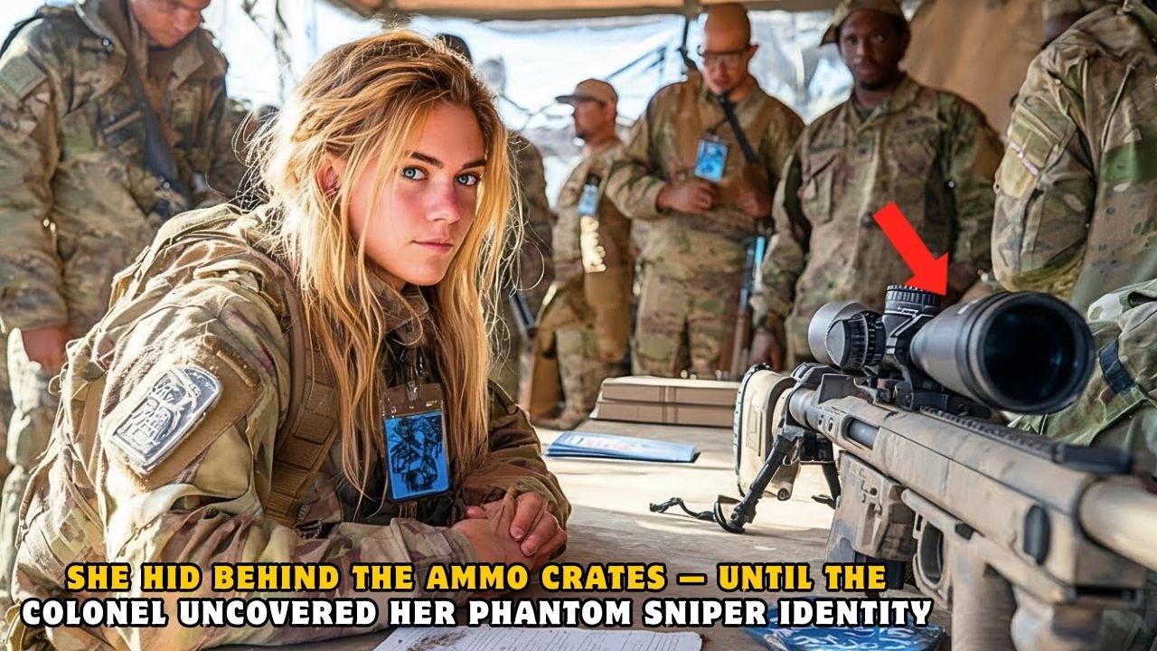 She Hid Behind the Ammo Crates — Until the Colonel Uncovered Her ...
