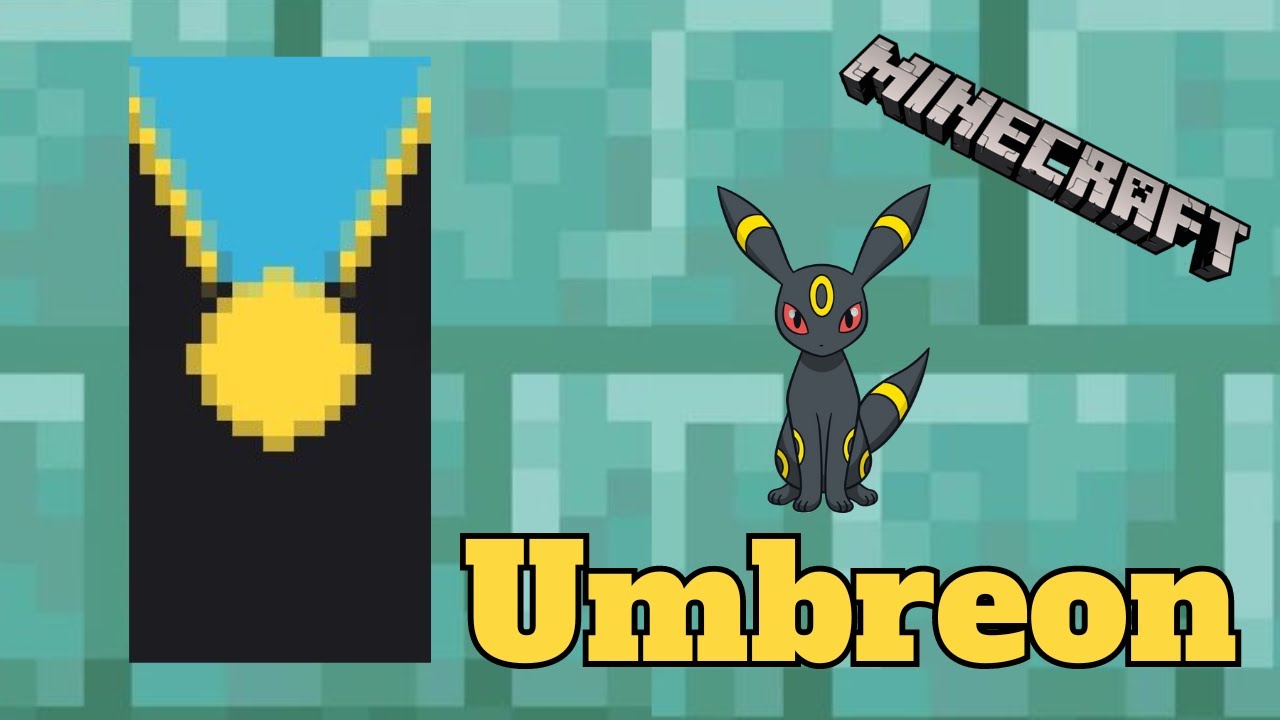 Minecraft Umbreon Banner Design - It's Banner Time! - YouTube