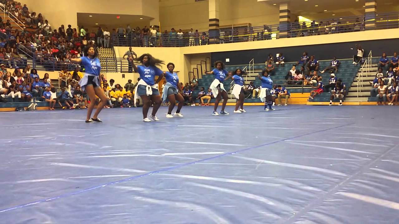 FSU Pep Rally 2015 - Zeta Phi Beta - YouTube