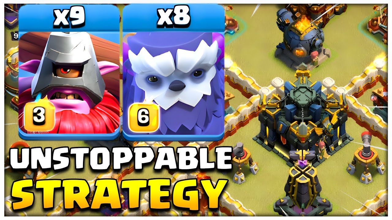Best Th17 Attack Strategy With THROWER YETI | Th17 Max Thrower Yeti ...