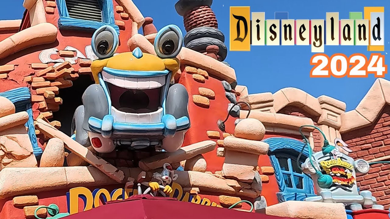 Disneyland POV Ride Along - Roger Rabbit`s Car Toon Spin [4K] - YouTube