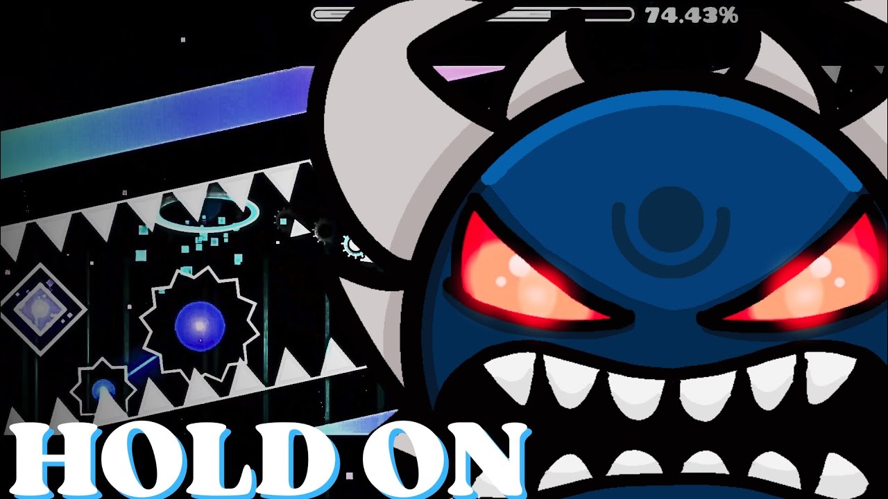 Hold On | Geometry Dash Mobile [EASY DEMON] #71 - YouTube