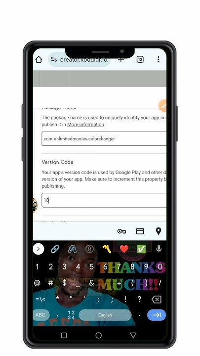 How to change version code/name in #kodular app. #unlimitedmoniesblog #app #howto - YouTube