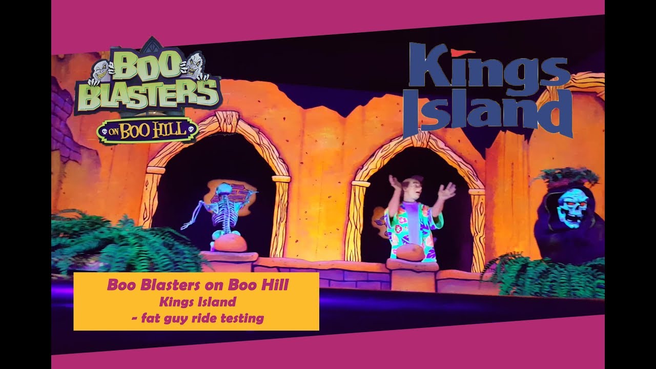 Boo Blasters on Boo Hill at Kings Island (Planet Snoopy) - fat guy ride ...