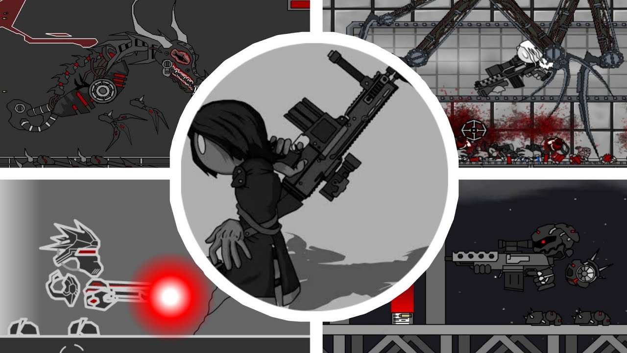 Thing Thing 1,2,3 & 4 - Flash Game - All Bosses - YouTube