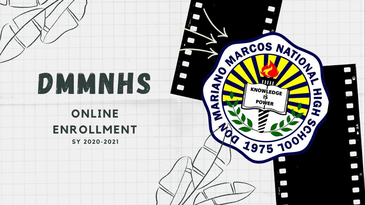 DMMNHS Online Enrollment | SY 2020-2021 - YouTube