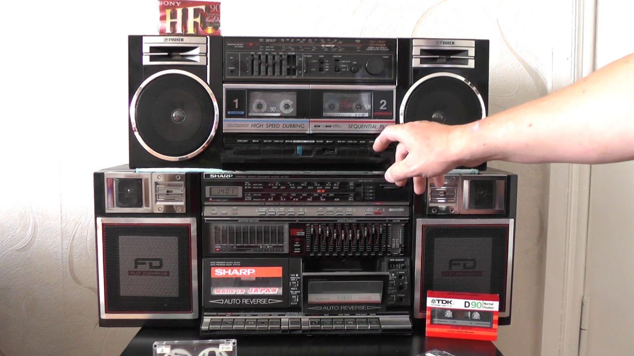 Просто как звучат Fisher PH-W702K и Sharp WF 940 два экземпляра из одной коллекции. - YouTube