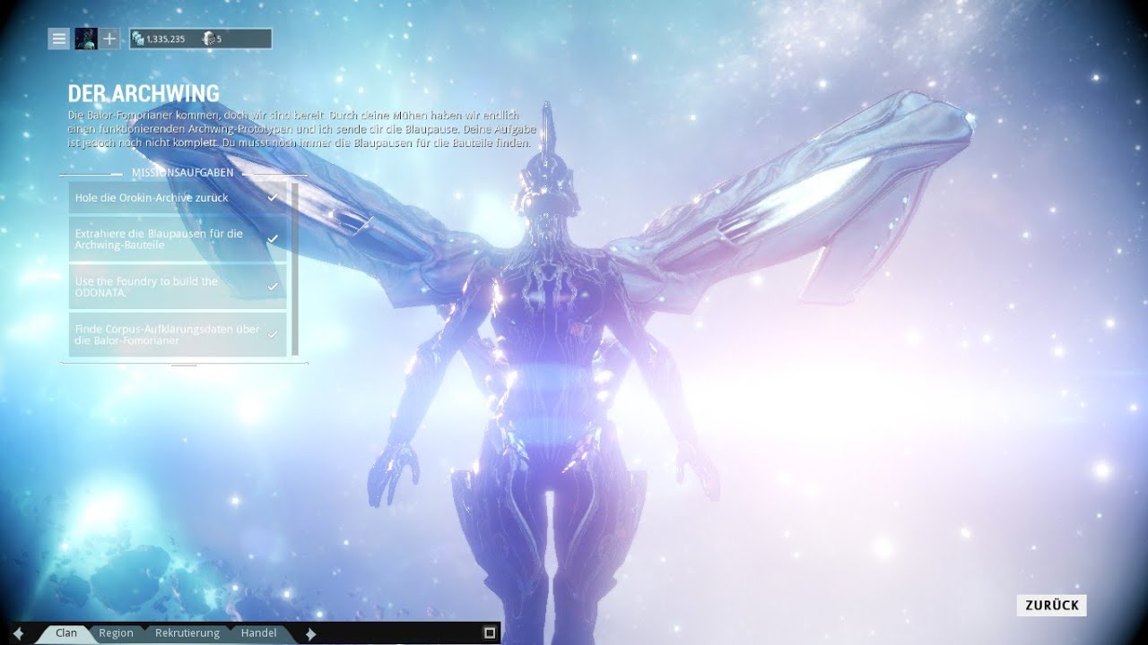 Archwing Update 15 Gameplay [WARFRAME] - YouTube