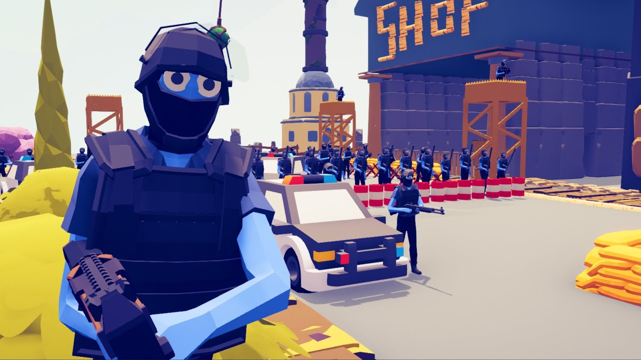 CAN 150x POLICE HOLD CITY? - Totally Accurate Battle Simulator TABS ...