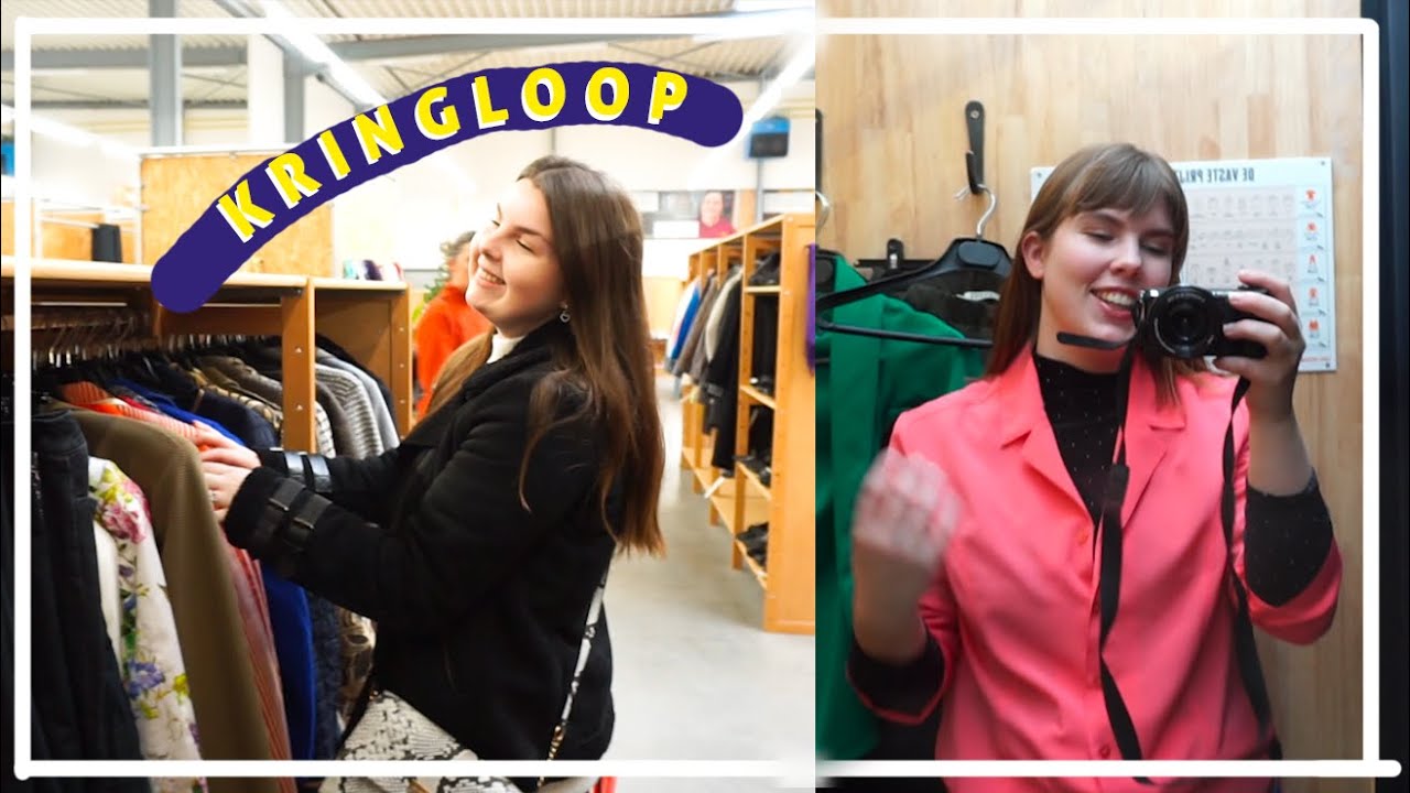 Naar de kringloop + pashokjes shoplog! - YouTube