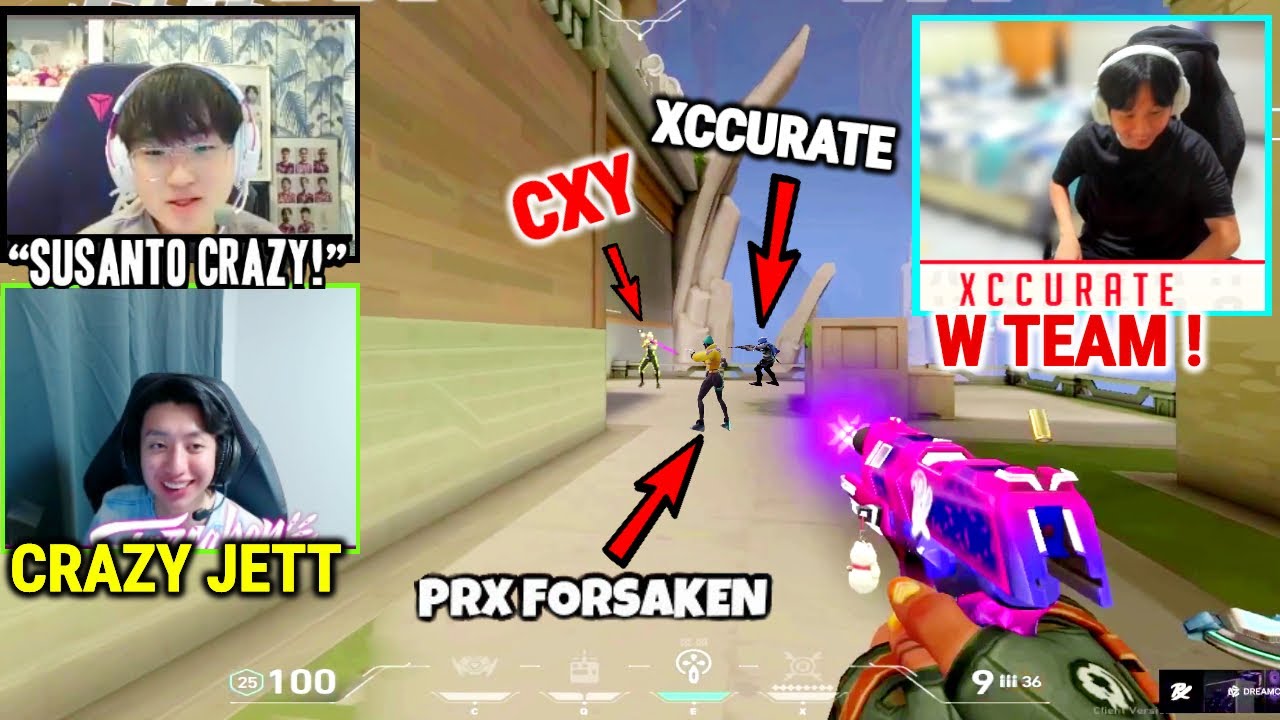 PRX f0rsakeN PRX Jinggg & T1 Xccurate Playing in One Team & Play New Map Abyss in Ranked ...