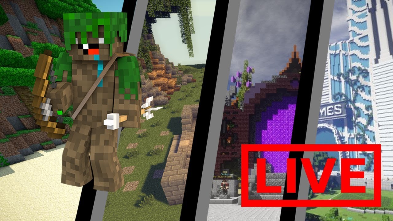 Minecraft - SMP, Mineplex, Med Mer! :DD (Road To 1K Subs) - YouTube