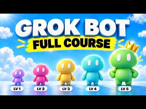 How to Use Grok Bot Better Than 99% of People (FULL COURSE)