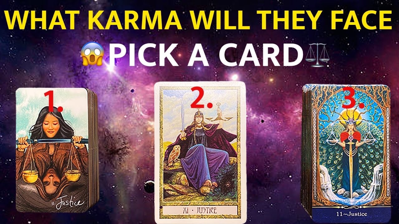 😳WHAT KARMA WILL THEY FACE FOR HURTING YOU? 🔮Pick A Card Reading🔮 ...