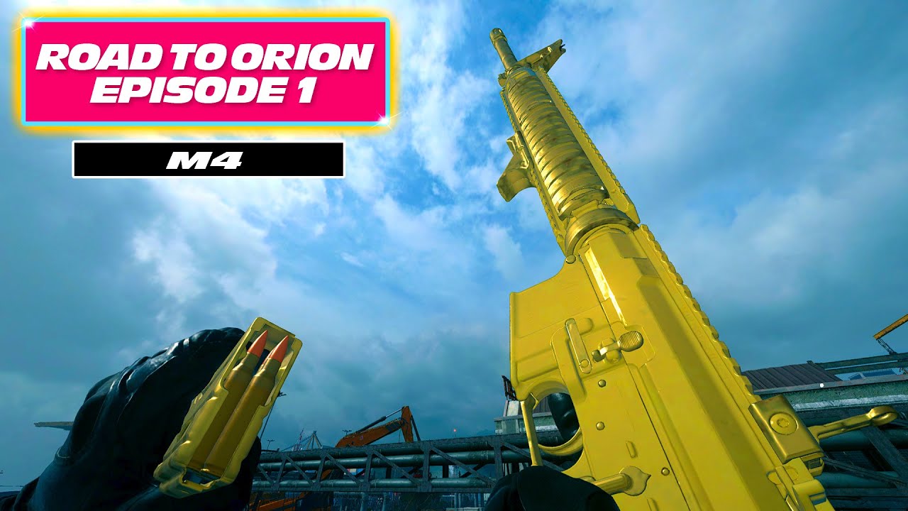 THE GOLD M4 - Road to Orion Camo, Episode 1 - M4 - Modern Warfare 2 ...