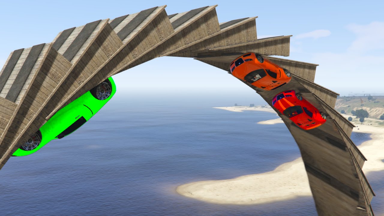 SUPER LOOPS & WALLRIDES! (GTA 5 Online) - YouTube