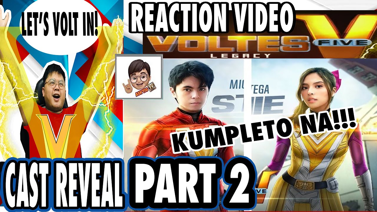 REACTION VIDEO CAST REVEAL PART 2 OF VOLTES V LEGACY STEVE ARMSTRONG ...