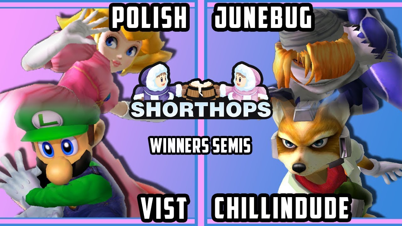 SH 1 SSBM - TL | Chillindude & Junebug Vs. Polish & Vist - Smash Melee ...