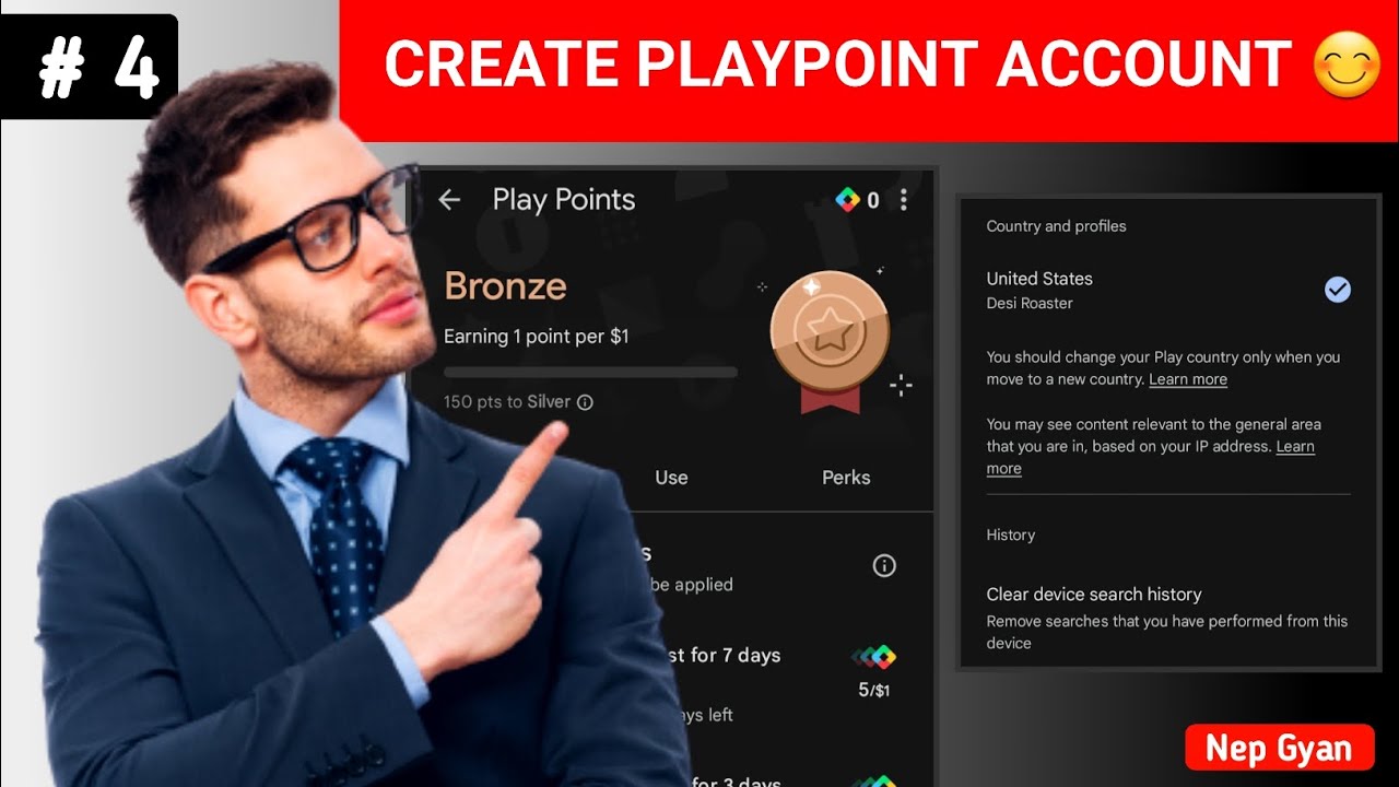 How to Create Play Point Account from any Country of any Country | Nep ...